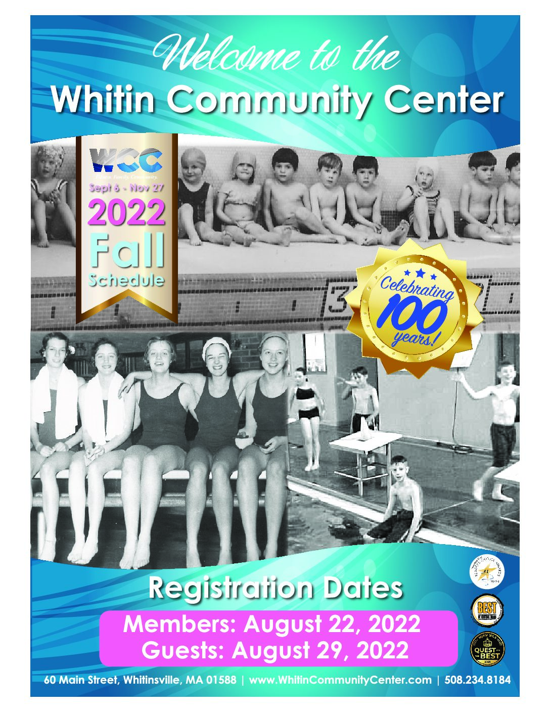 Schedules – Whitin Community Center